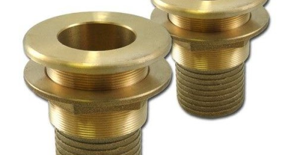 Bronze Thru Hulls with Hose End